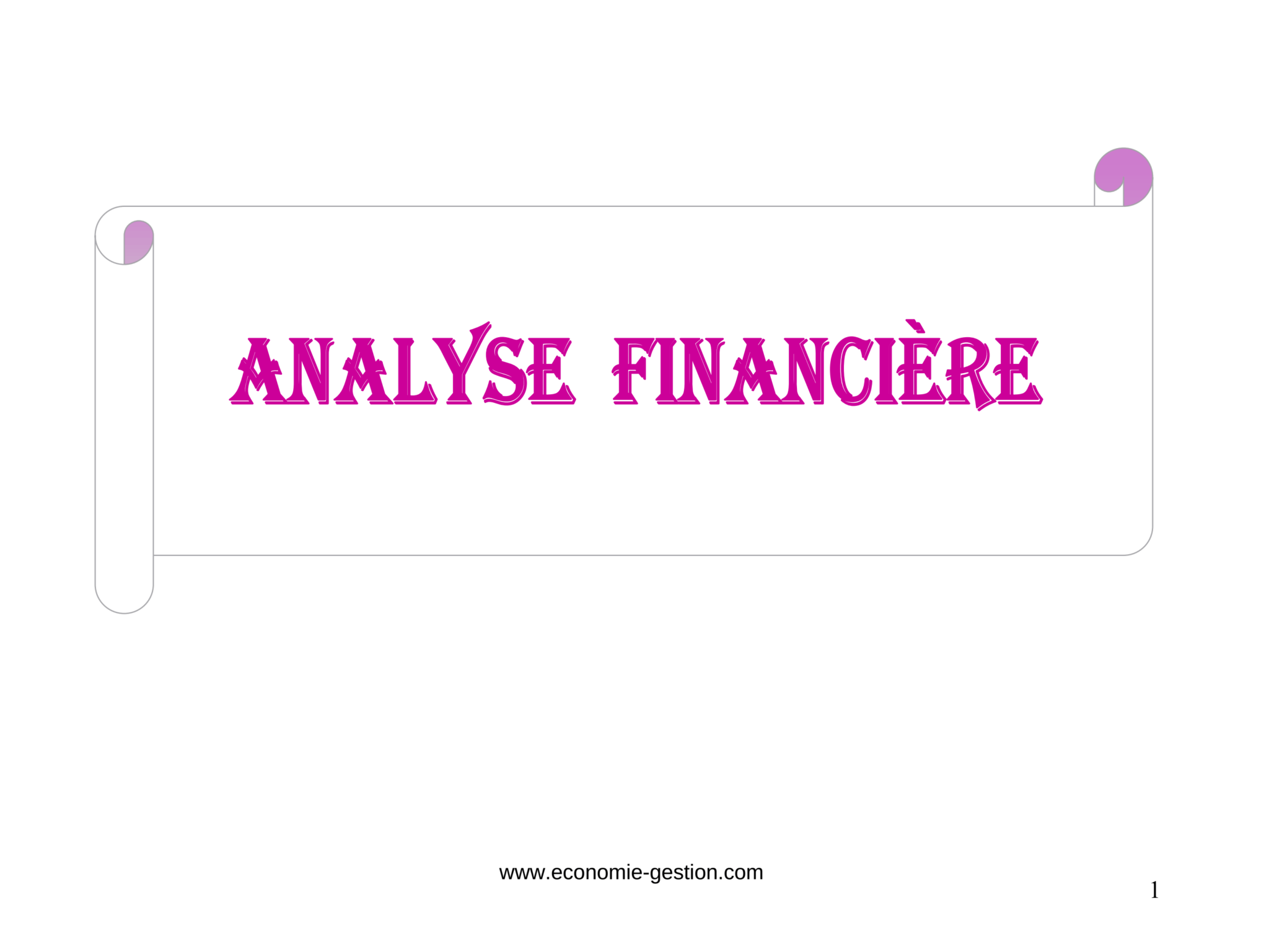 cours complet d'analyse financière pdf • Eco-Gest
